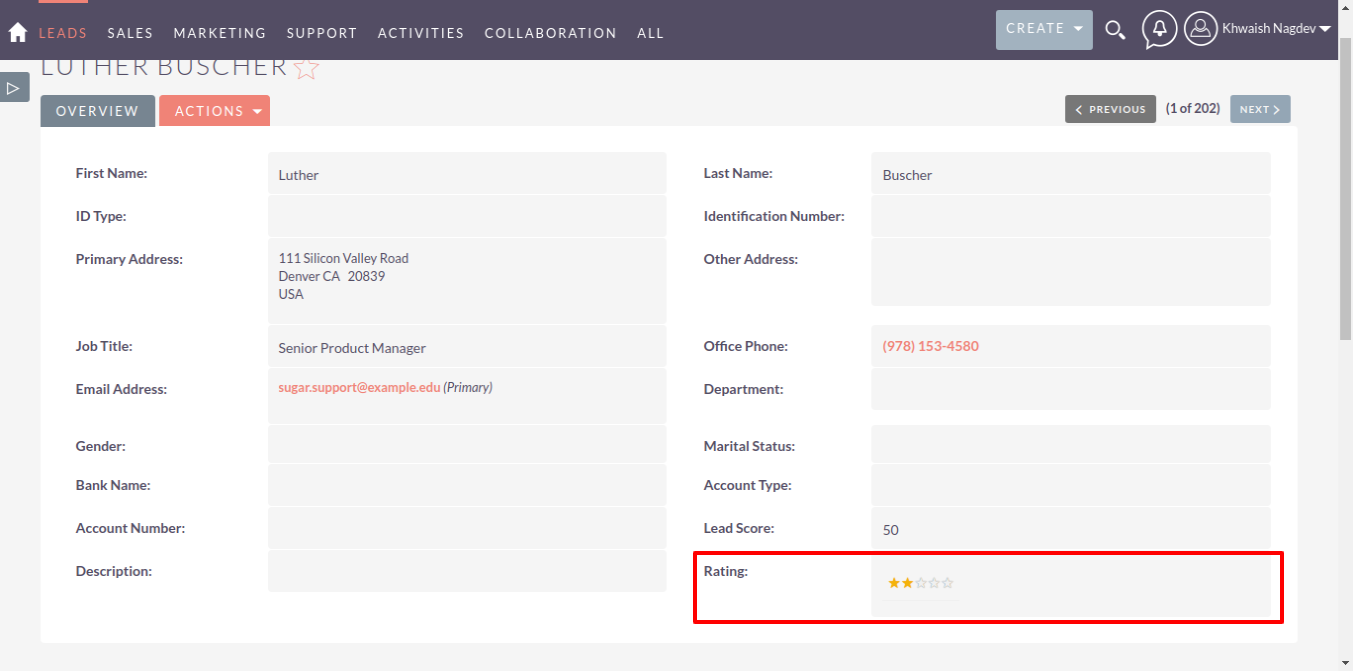 Lead Scoring | SuiteCRM Module
